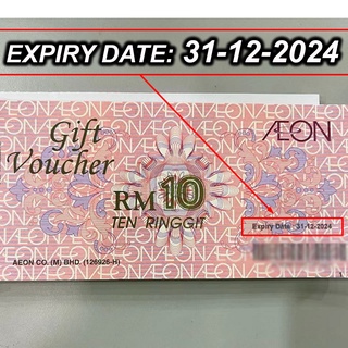AEON Gift Voucher RM10 Ten Ringgit | Shopee Malaysia