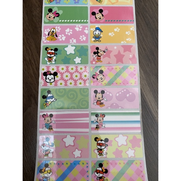 Cartoons Name Stickers Waterproof LARGE size Cute (30pcs) | Shopee Malaysia