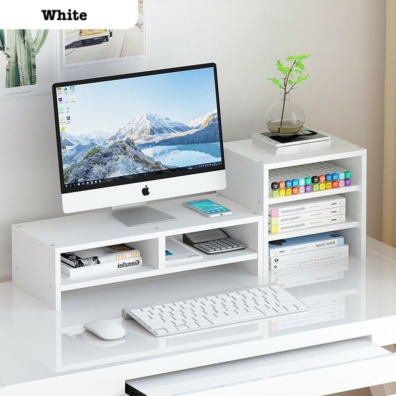 【Ready Stock】Set Computer Monitor Screen Increased Shelf with 3 Tier ...