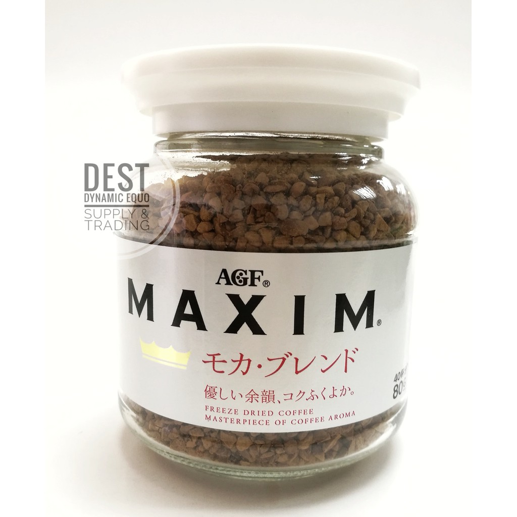AGF Maxim Mocha Blend Freeze Dried Coffee 80g | Shopee Malaysia
