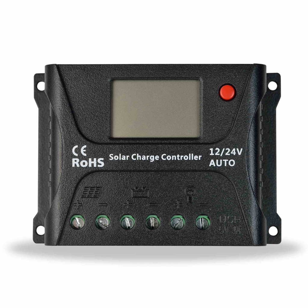 Solar Charge Controller PWM 10A 12V/24V with USB | Shopee Malaysia