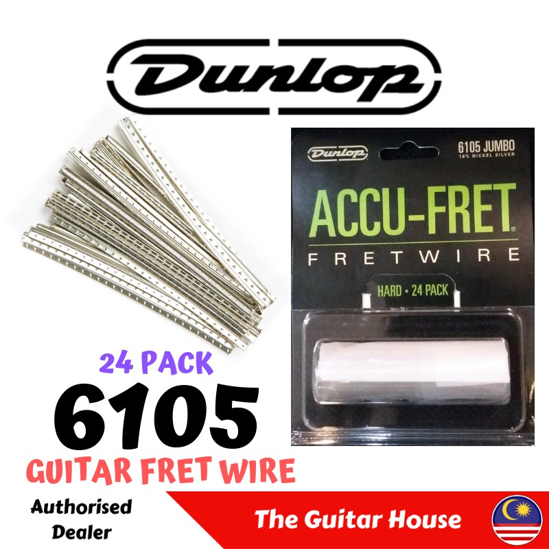 Jim Dunlop 6105 Guitar Fret Wire 24 Pack | Shopee Malaysia