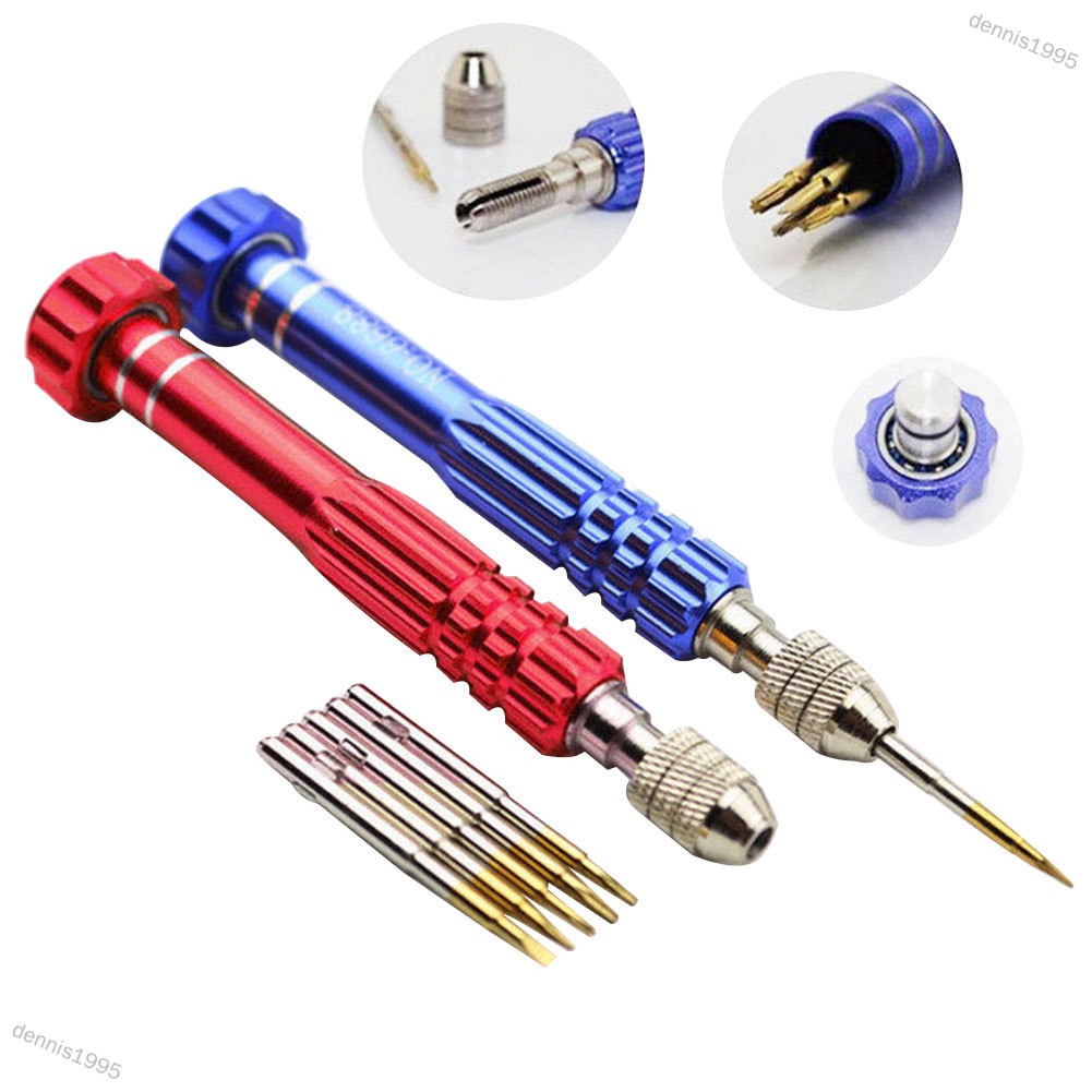 5 in 1 Alloy Magnetic Disassemble Open Repair Screwdriver Tool Set for ...
