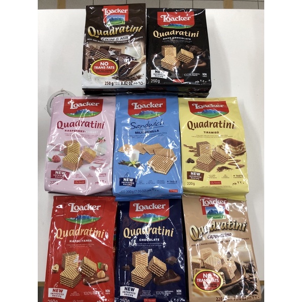 Loacker Quadratini (200g+) | Shopee Malaysia