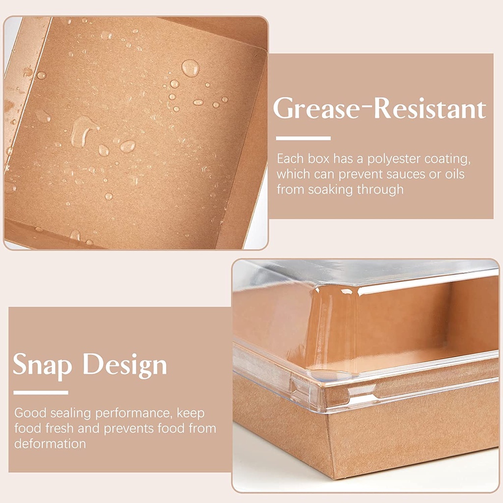 WT Cake Box/4 Inch Kraft Box / Cake Paper Box / Food Box / Packaging ...