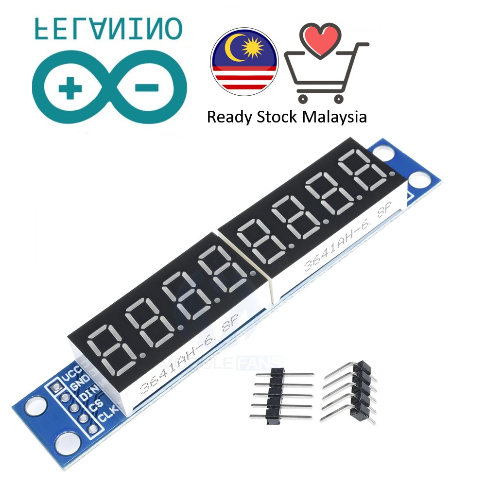 Electrical Equipment & Supplies Raspberry Pi MAX7219 Dot Led Matrix MCU Control LED Display ...