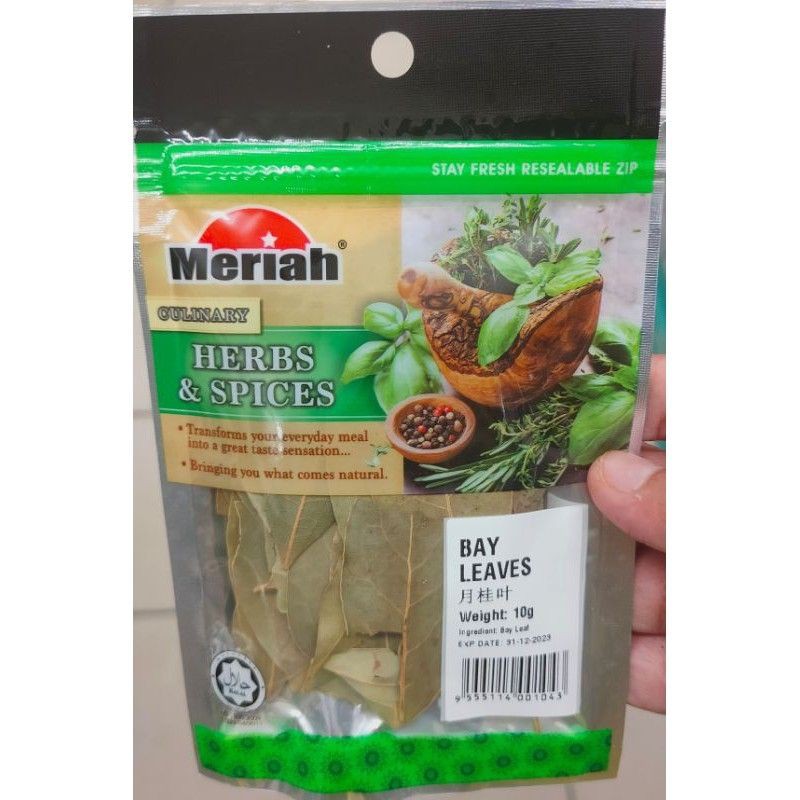 Meriah Bay Leaves 10g | Shopee Malaysia
