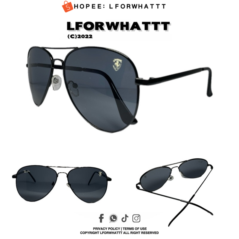spek aviator cermin mata aviator / pilot sunglasses / cermin mata murah ...