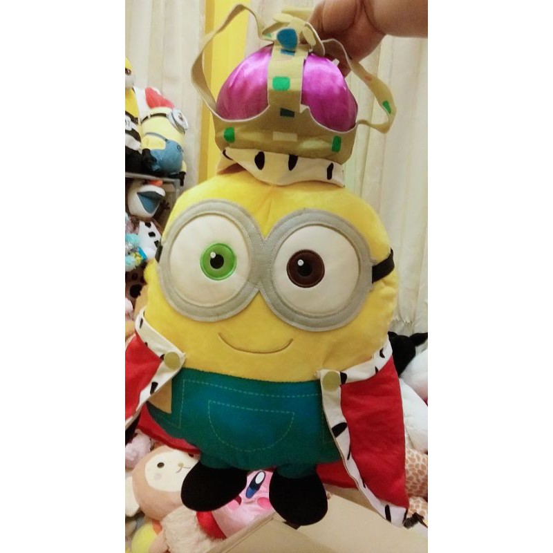 Despicable Me Minion King Bob Plush Toy | Shopee Malaysia