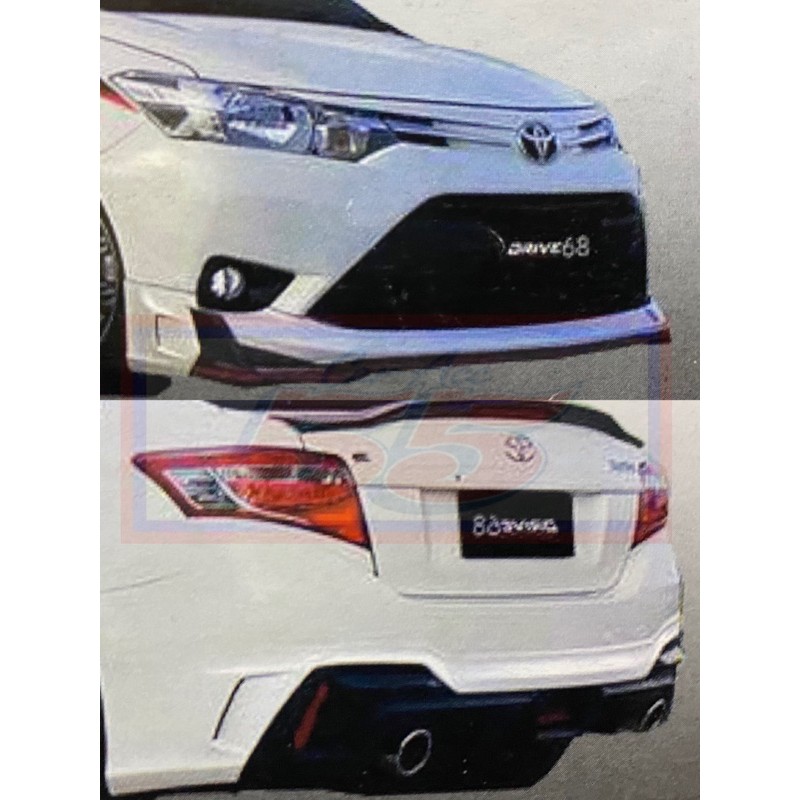 VIOS Drive 68 Front Side Rear Skirt Bodykit 2014 2015 2016 2017 2018 ...