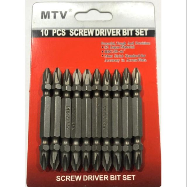 65mm screw driver bit 10pcs pack | Shopee Malaysia
