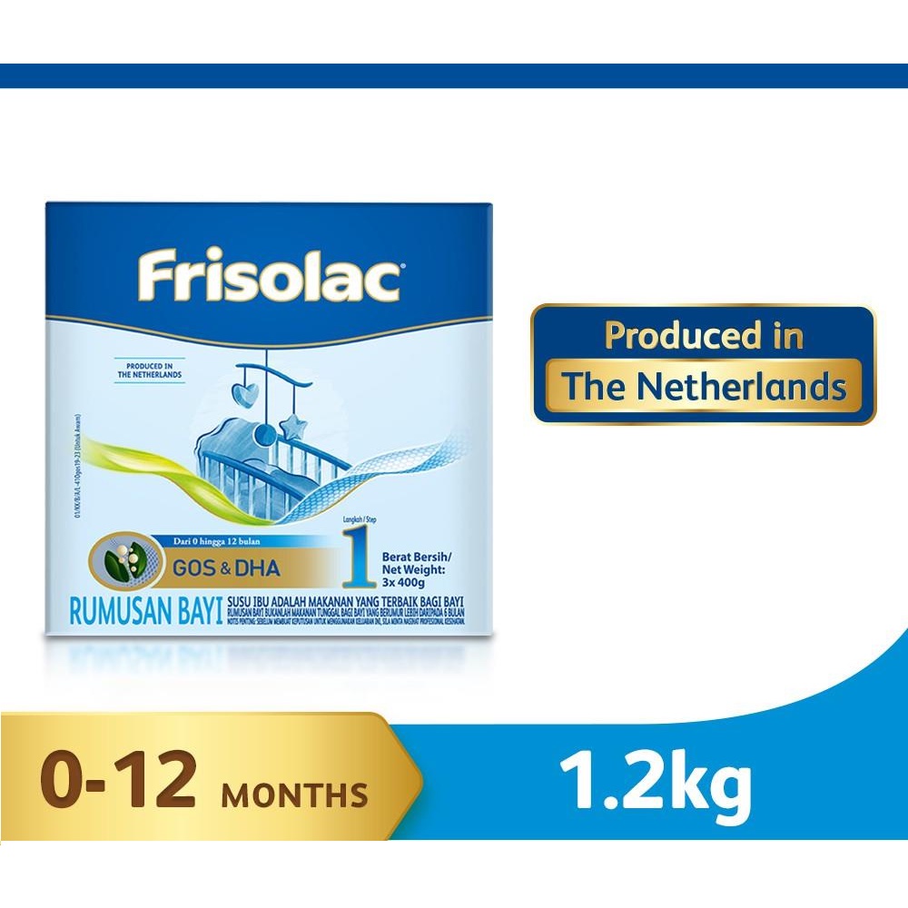 Frisolac Step1 (0-12 Months)(1.2KG) | Shopee Malaysia