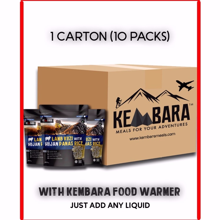 Kembara Meals Lamb Kuzi Combo 10 Special Ready to Eat Halal Tasty Food ...