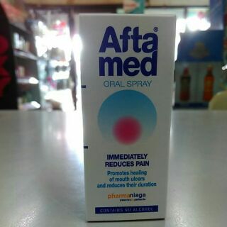 AFTAMED ORAL SPRAY FOR MOUTH ULCER 20ML | Shopee Malaysia