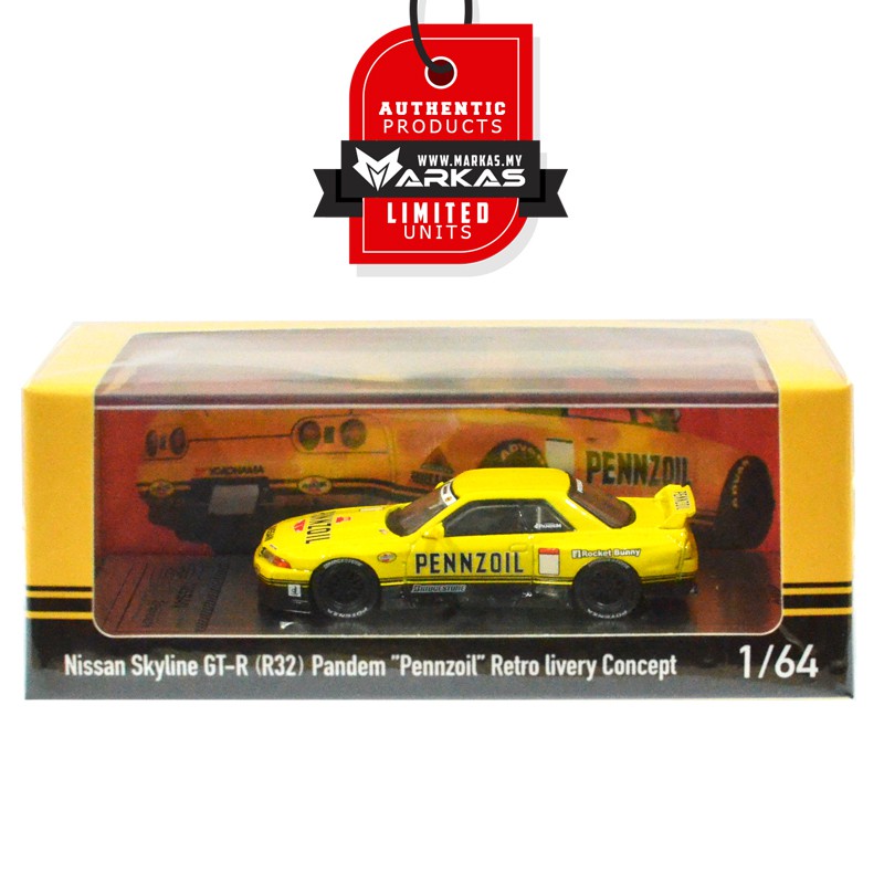 INNO MODELS INNO64 X POP RACE 1/64 NISSAN SKYLINE GT-R R32 #2 PANDEM ...