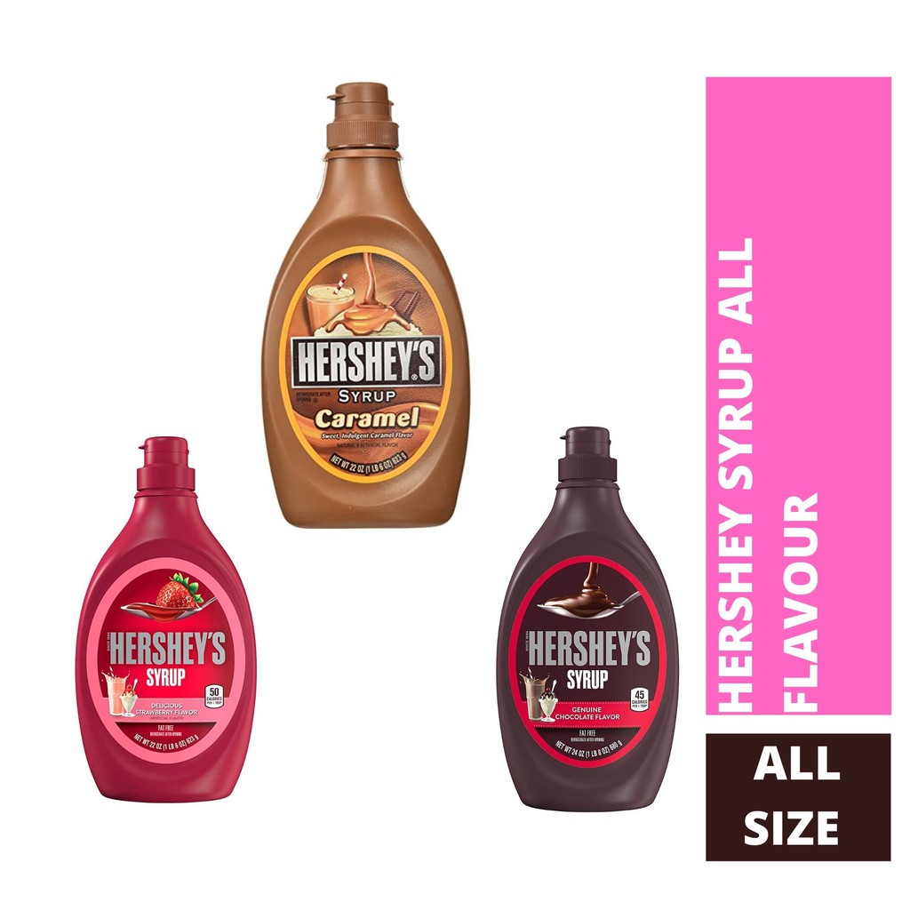 Hershey Syrup Chocolate / caramel / strawberry Syrup 650gm Hershey's ... Hershey Syrup Chocolate / caramel / strawberry Syrup 650gm Hershey's ...