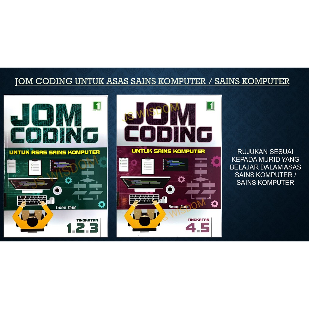Buku rujukan : jom coding untuk asas sains komputer tg 1.2.3/ sains ...