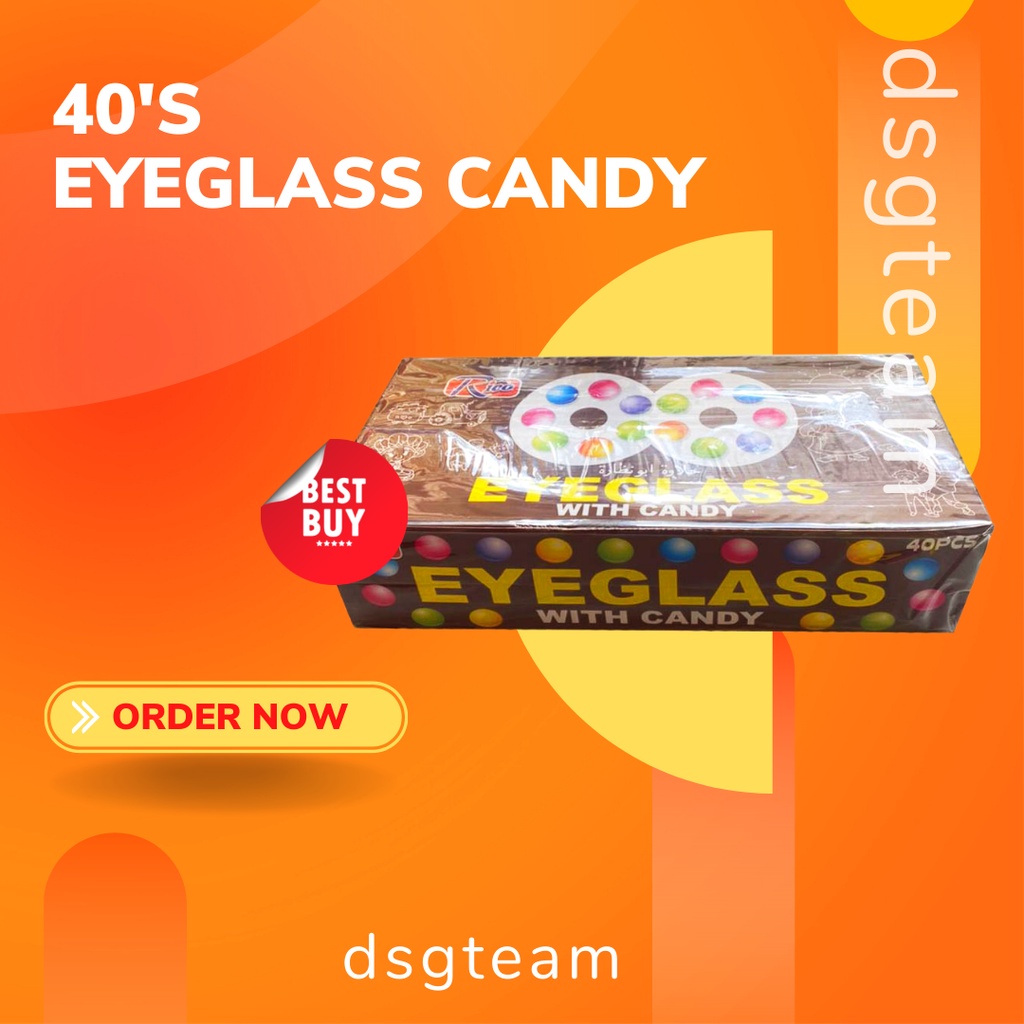Eyeglass With Candy Chocolate Bean (40pcs) | Shopee Malaysia
