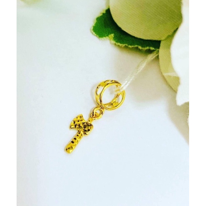 Family Gold Emas 916 Custom Made Charm (Show seller picture，We can do ...