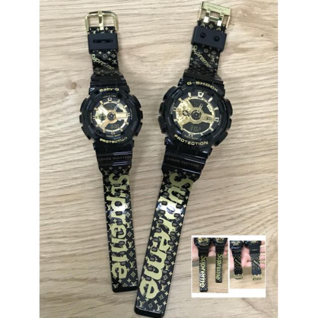 GSHOCK GA110 COUPLE SET "SUPREME" | Shopee Malaysia