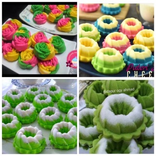 Acuan kuih Puteri Ayu /Acuan Kuih kukus Bunga Ros/Kuih Apam Puteri Seri ...