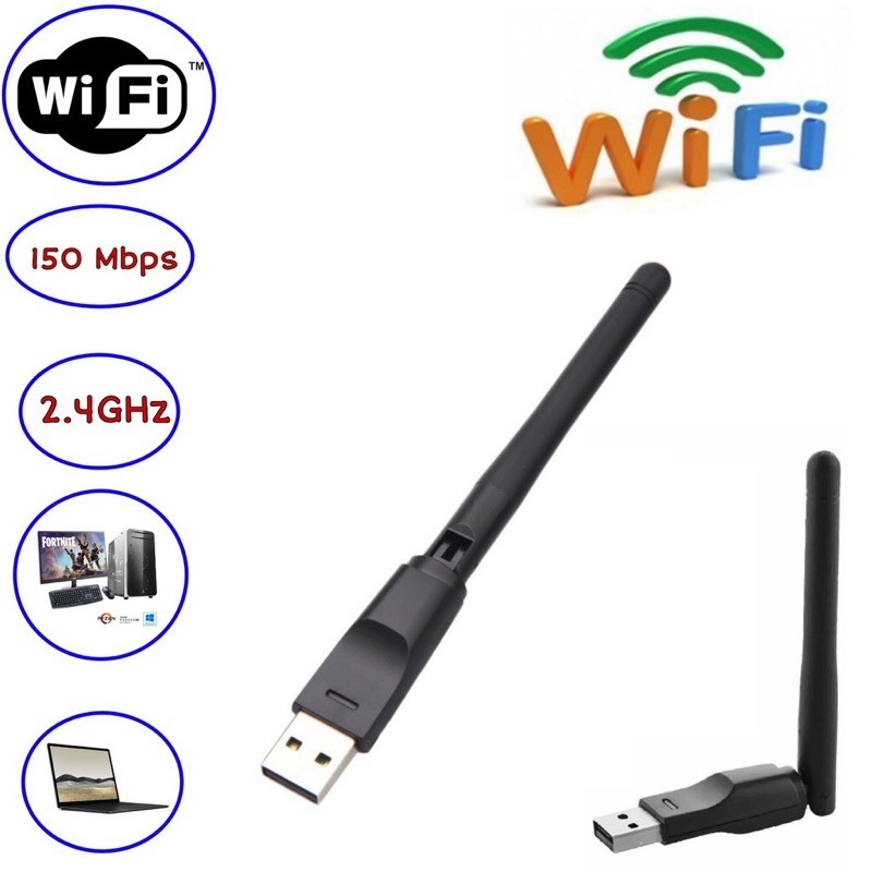 WIFI DONGLE DVB T2 WIFI ADAPTER WIFI RECEIVER FOR TV BOX PC LAPTOP ...