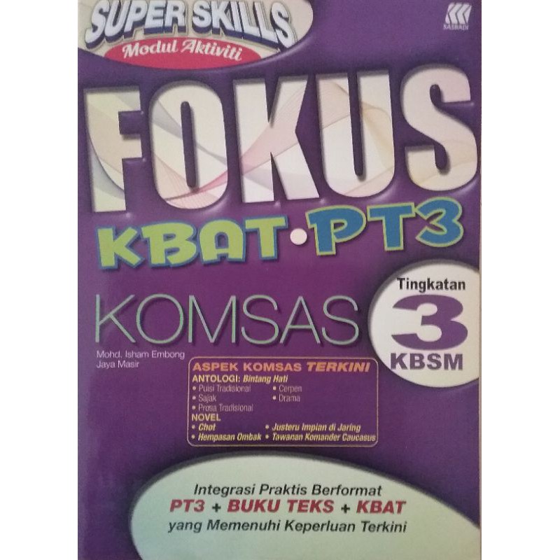 PT3 Komsas Tingkatan 3 (ready stock) | Shopee Malaysia