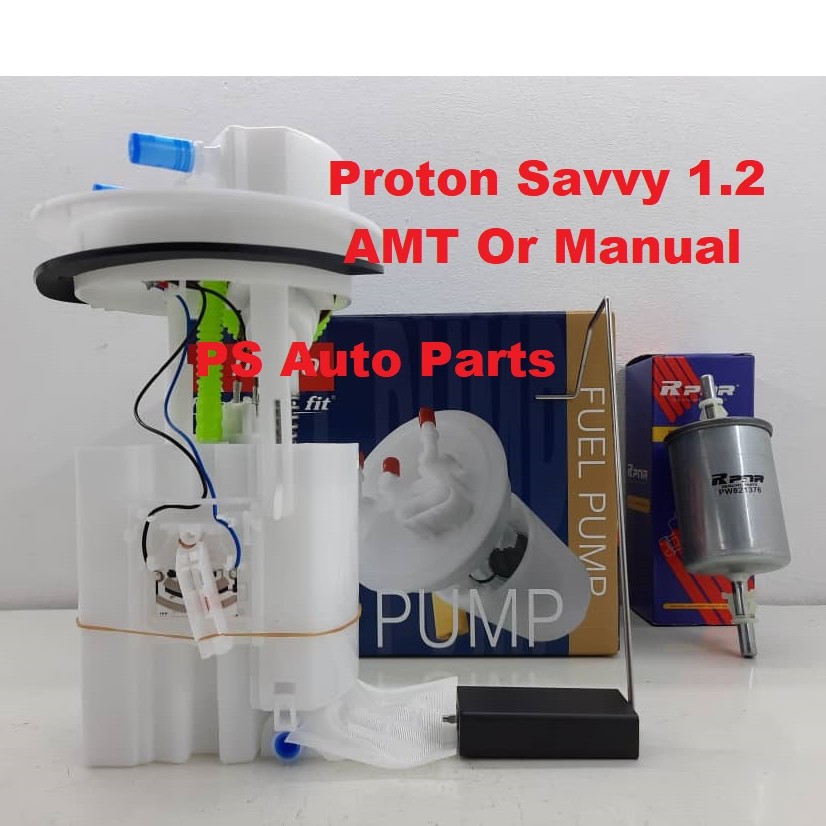 Denso Proton Savvy Fuel Pump Assy PW823447 + RPNR Fuel Filter PW821376 ...