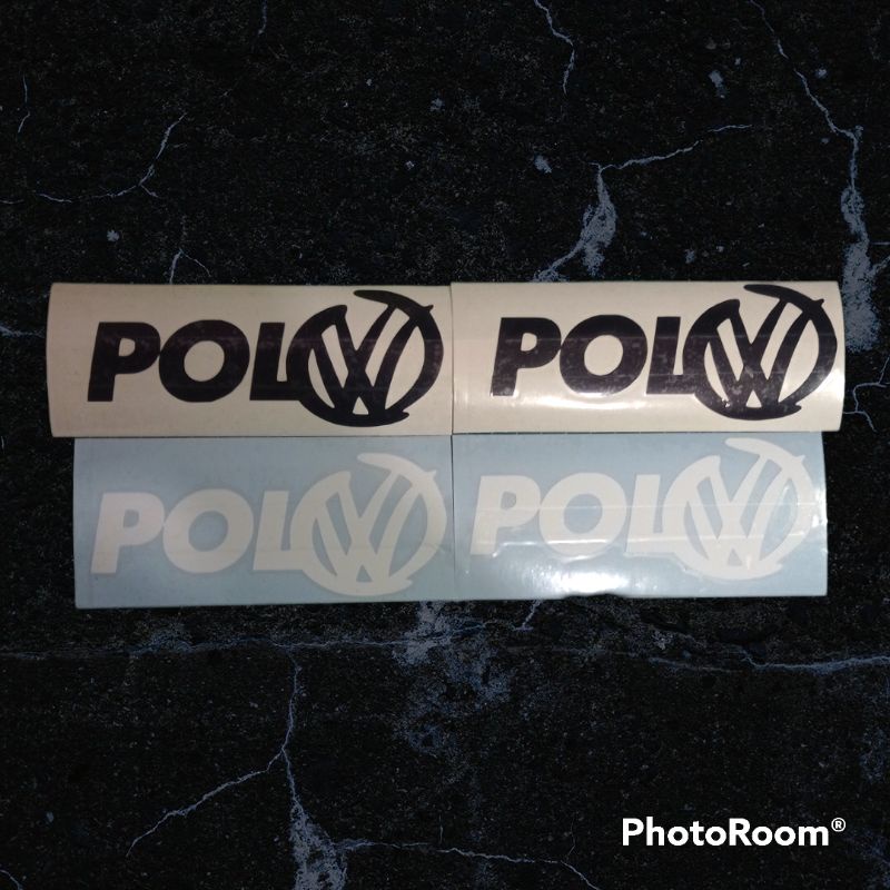 VW POLO Sticker / Car Decal Automotive Die-Cut Vinyl Sticker | Shopee ...