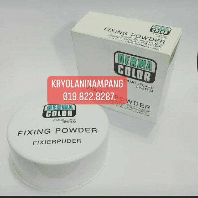 Dermacolor Fixing Powder 60g - Waterproof | Shopee Malaysia