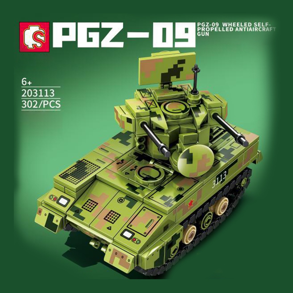 Sembo Block Warfare Survival Military Tank Soldier Army Building Bricks ...