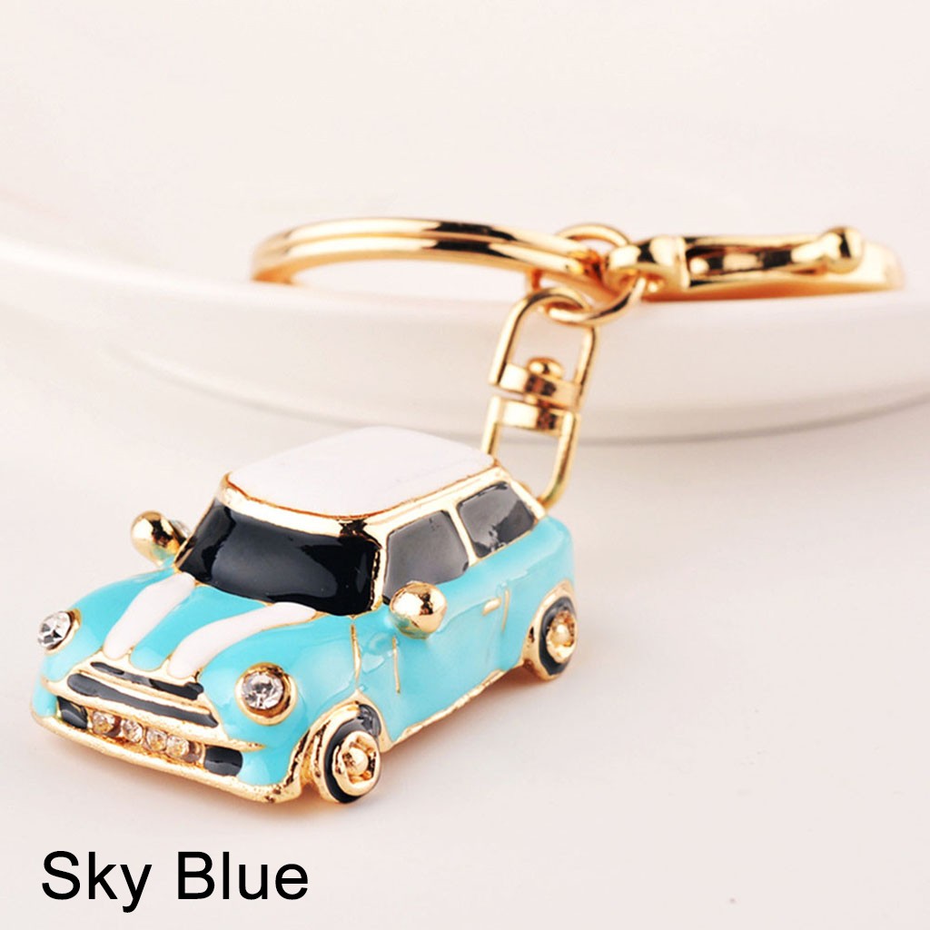 High Quality Car Alloy Keychain Keyring Pendant Car Model Key For Mini ...