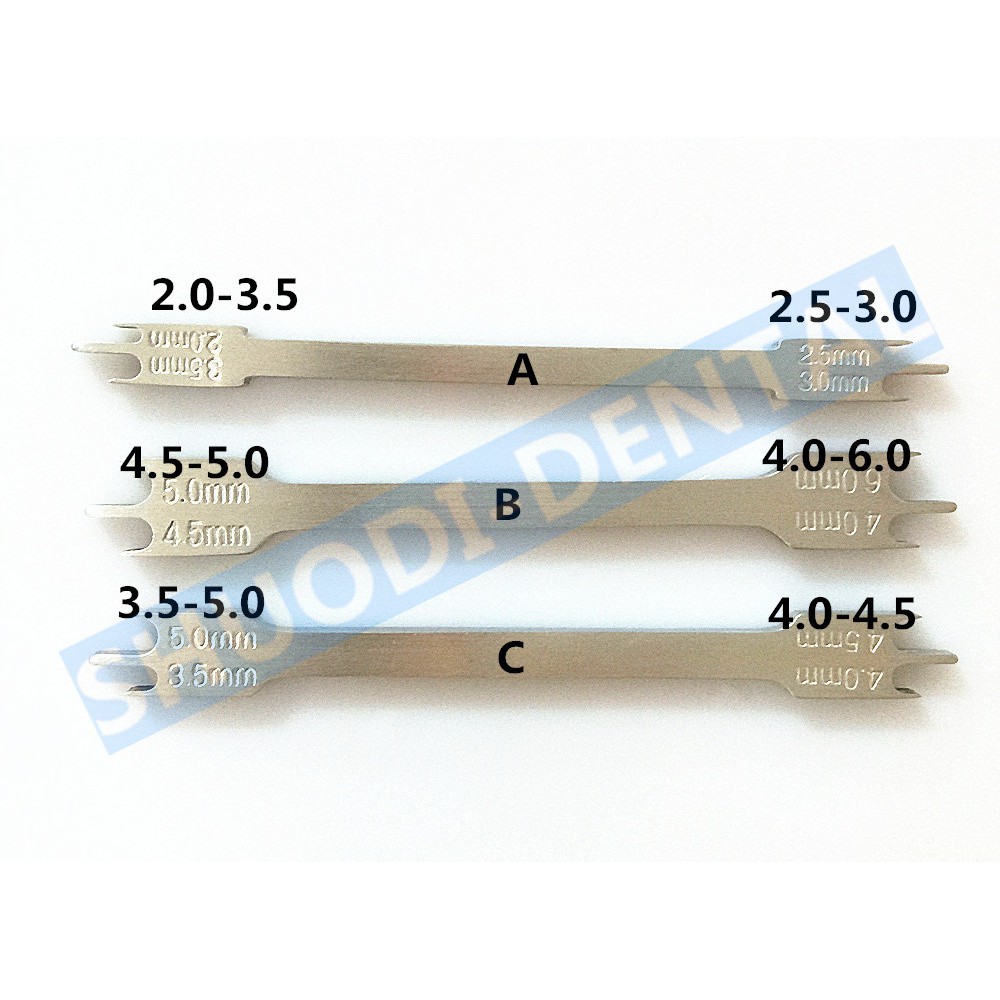 Orthodontic Bracket Positioning Height Gauge (3 Types for selection ...