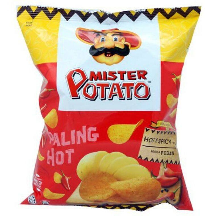Mister Potato - Hot & Spicy (75g) | Shopee Malaysia