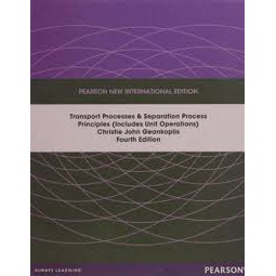 Transport Processes and Separation Process Principles PNIE 4e ...