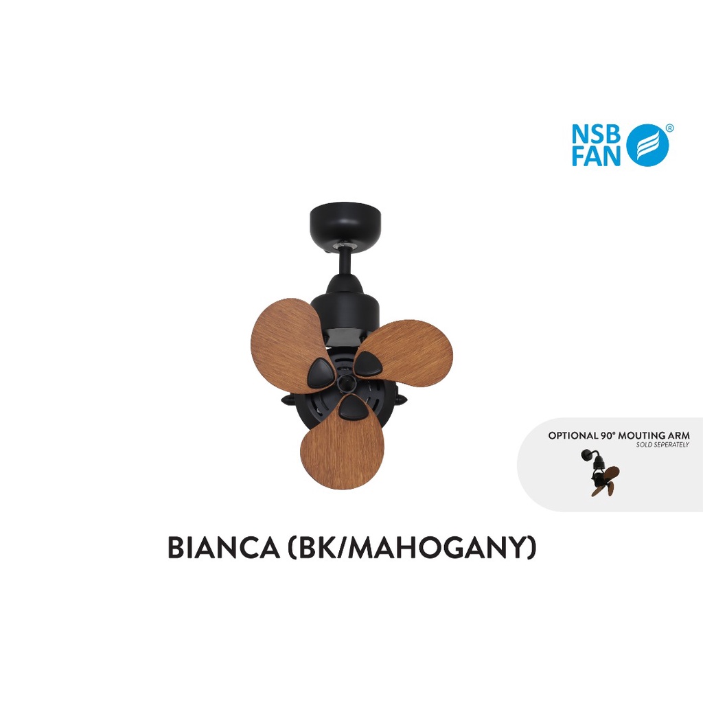 NSB Bianca 15 Inch Mini Fan Ceiling/Wall (Strong Wind) | Shopee Malaysia