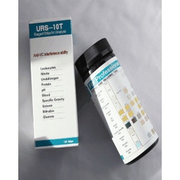 100 Strips URS-10T Urinalysis Reagent Strips 10 Parameters Urine Test ...