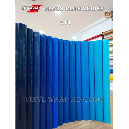 ORACAL 651 Gloss Matte Blue Vinyl Sticker / Cutting Sticker / Outdoor ...