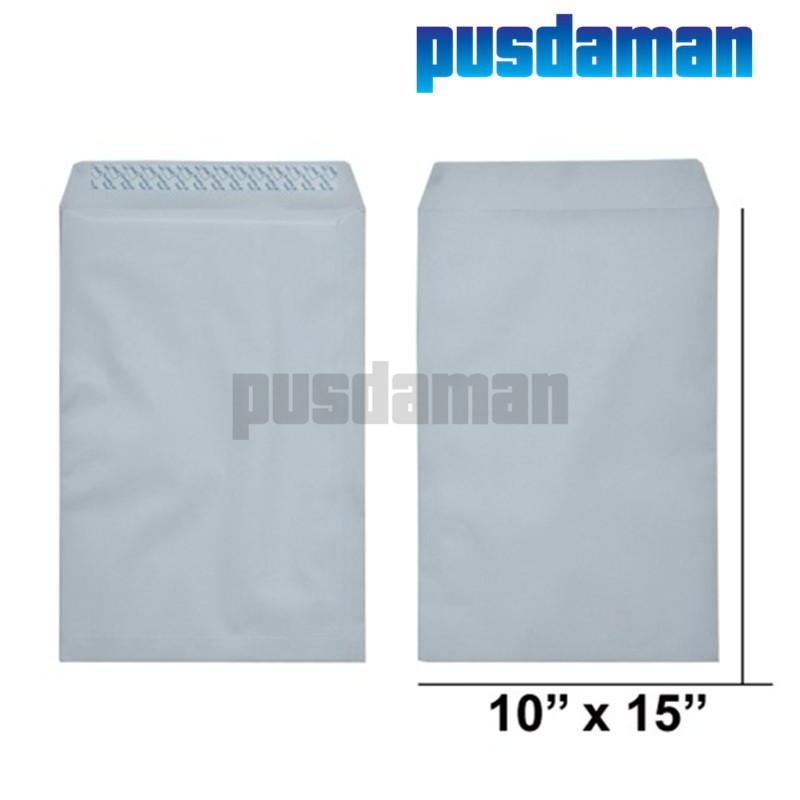 White Envelope 10" X 15" (50pcs) | Shopee Malaysia