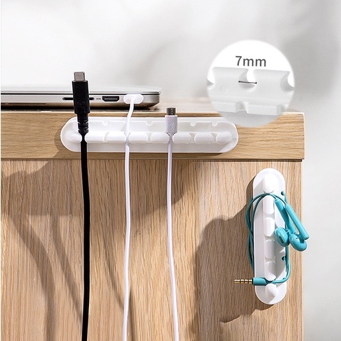 3Clip/5Clip/7Clip Cable Organizer Silicone,Cable Holder Clips,Cable Clips,Wire Clip,Wire ...