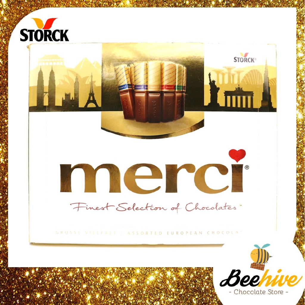 Merci Finest Selection of Chocolates [8 Varieties] 250g | Shopee Malaysia