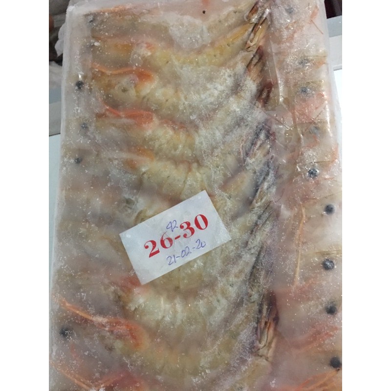White Sea prawn No:26-30 | Shopee Malaysia