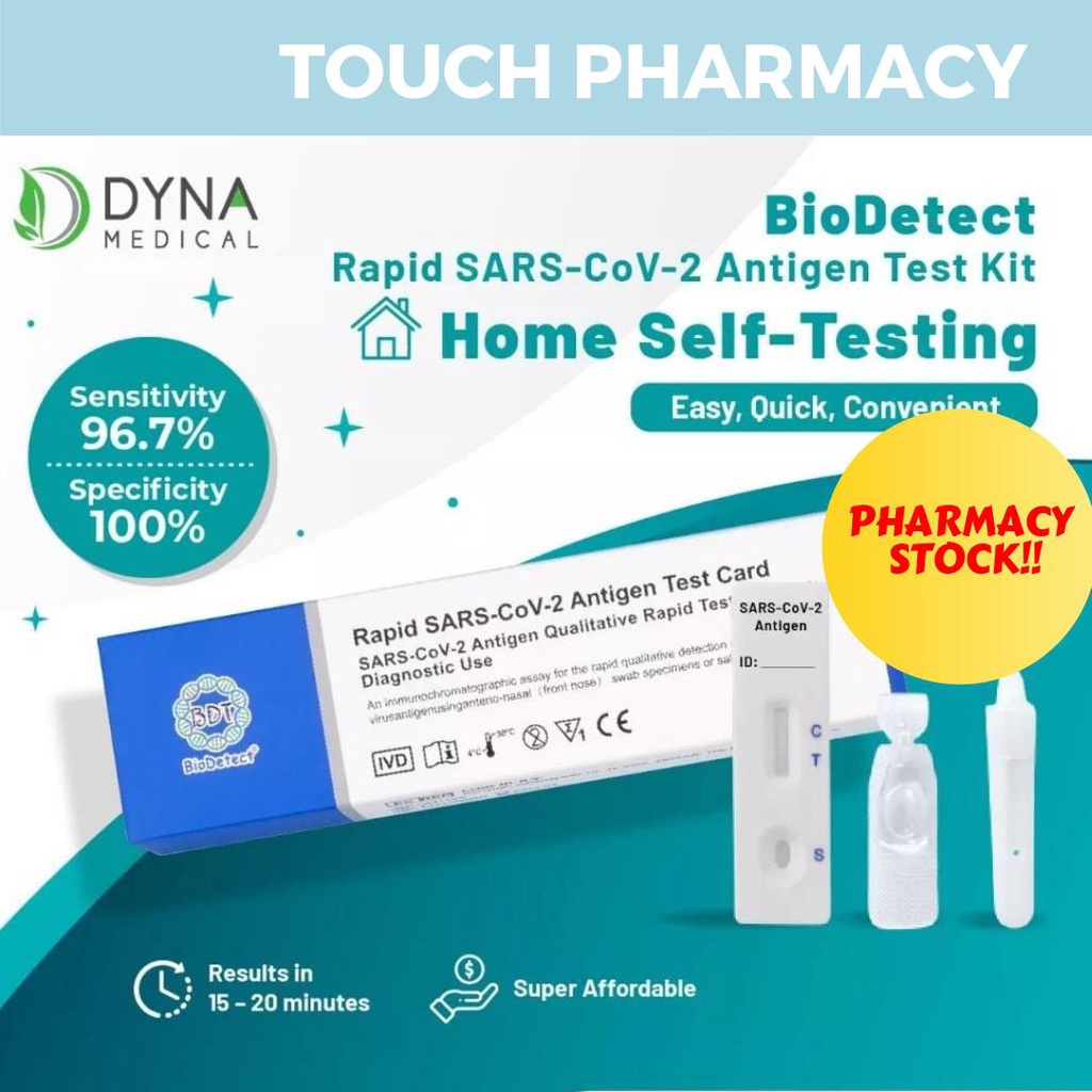 (NEW) BioDetect Covid 19 Saliva Antigen Test Kit | Shopee Malaysia
