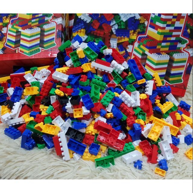 1000 pieces and 68pieces building blocks children multifunction ...