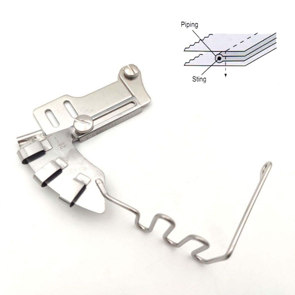 Cord Tape Binder Cording Tape Binder Attachment For Industrial Single Needle Sewing Machines
