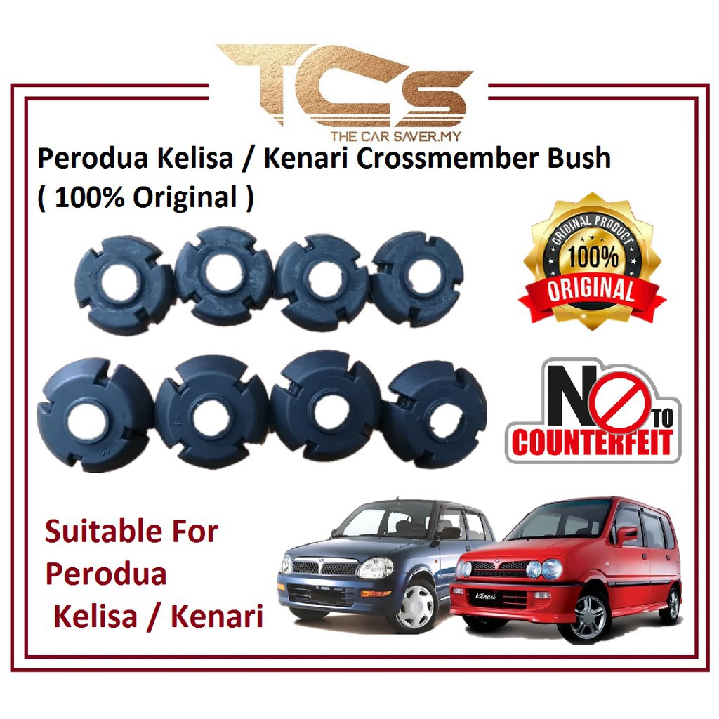 High Quality Perodua Kelisa / Kenari Crossmember Bush | BeeCost