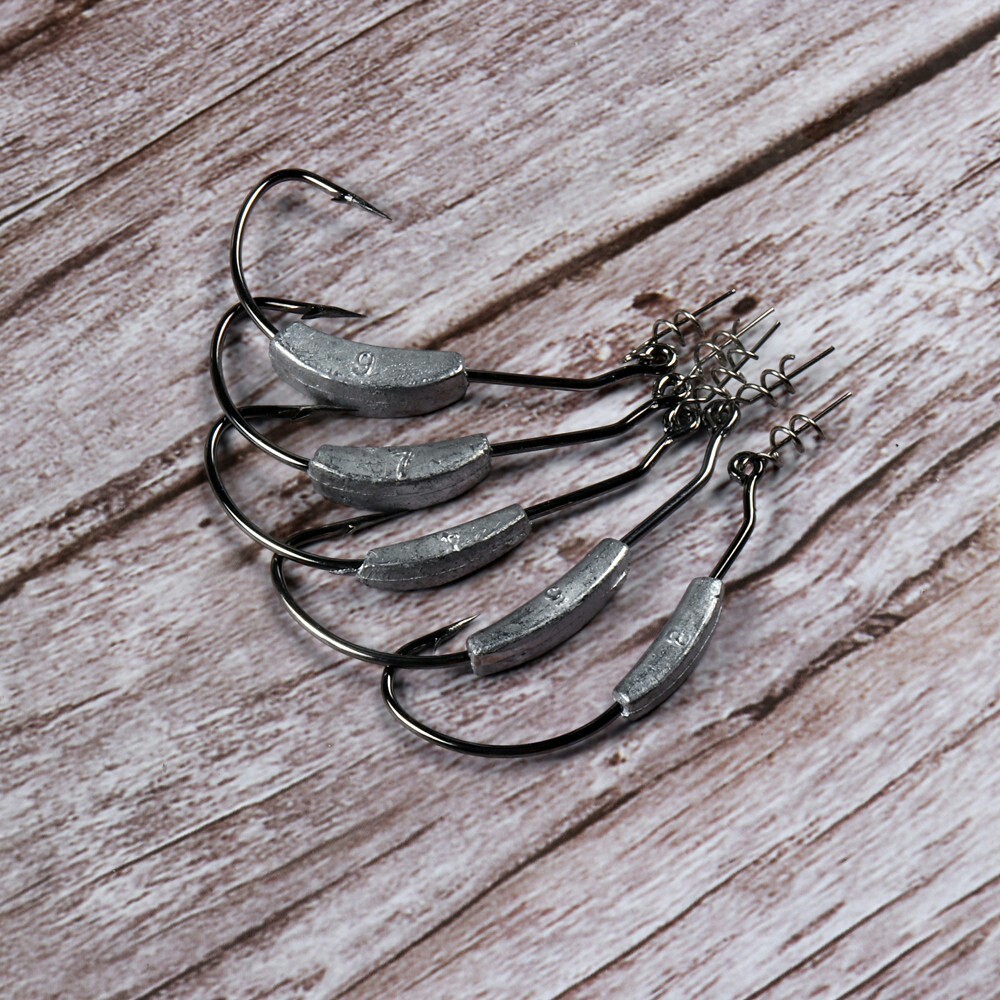 3g 5g 7g worm hook softplastic worm hook / Zman minnowz worm hook ...