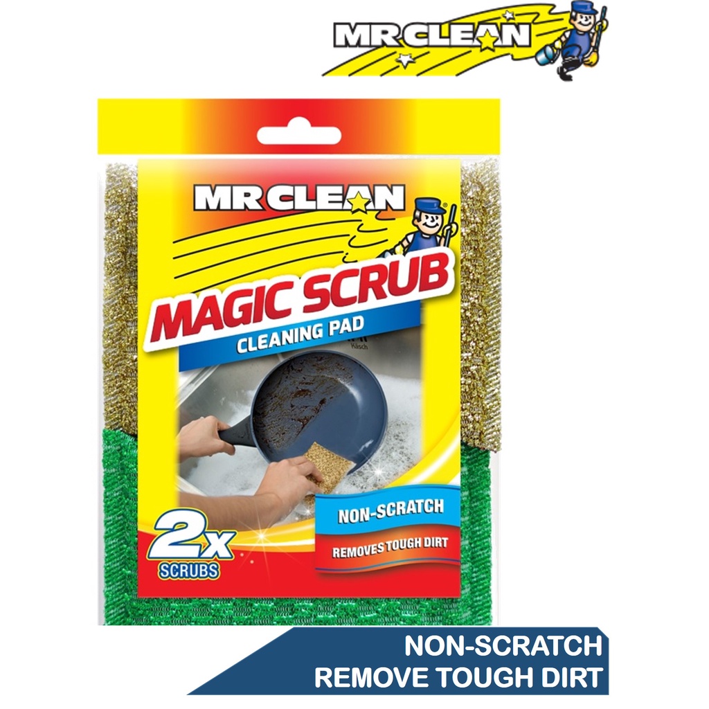 MR CLEAN Non-scratch Magic Scrub (2pcs) | Shopee Malaysia