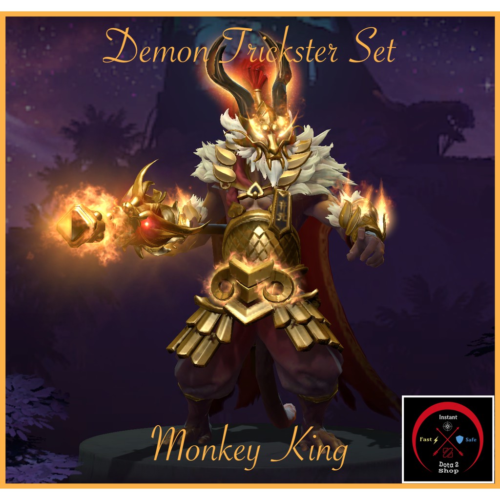 Dota 2 Monkey King Demon Trickster Set | Shopee Malaysia