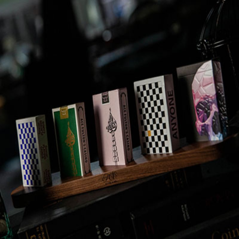 Wooden Sideways Playing Card Display Batten (Five Decks) | Shopee Malaysia